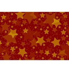 Stars red background Royalty Free Vector Image