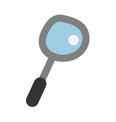 Boy scout with magnifying glass Royalty Free Vector Image