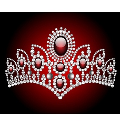 Gold tiara Royalty Free Vector Image - VectorStock