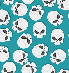 Skull Seamless pattern Royalty Free Vector Image