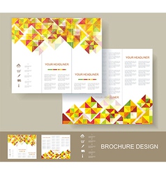 Press id card design template Royalty Free Vector Image