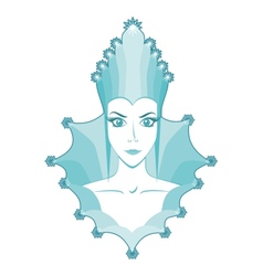 Snow queen Royalty Free Vector Image - VectorStock