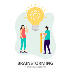 Creative idea think outside the box Royalty Free Vector