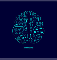 Brain concept Royalty Free Vector Image - VectorStock