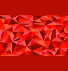Red abstract background polygon Royalty Free Vector Image