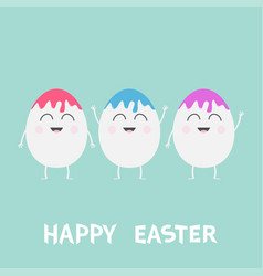 Easter eggs Royalty Free Vector Image - VectorStock