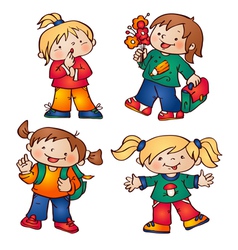Children Royalty Free Vector Image - VectorStock