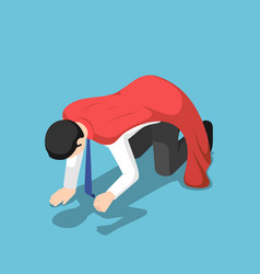 Superhero red cape 3d realistic Royalty Free Vector Image