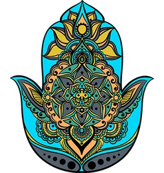 Hamsa hand Royalty Free Vector Image - VectorStock