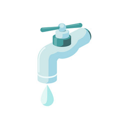 Water tap Royalty Free Vector Image - VectorStock