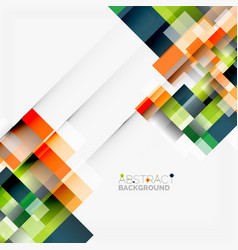 Abstract blocks template design background simple Vector Image
