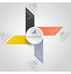 Circle 8 loving hand prints Royalty Free Vector Image