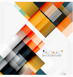 Abstract blocks template design background simple Vector Image