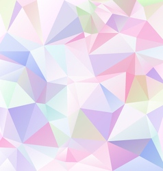 Color full spectrum rainbow polygon triangular Vector Image