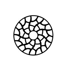 Grinding wheel icon Royalty Free Vector Image - VectorStock