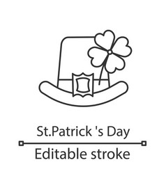 Saint patricks day glyph icon Royalty Free Vector Image