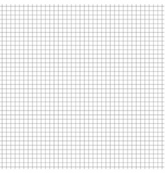 Graph paper seamless millimeter grid square Vector Image