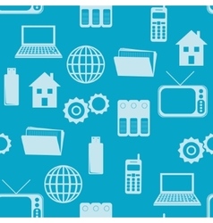 Computer graphics seamless pattern Royalty Free Vector Image