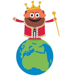 King world Royalty Free Vector Image - VectorStock