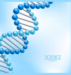 Colorful dna spirals bright Royalty Free Vector Image