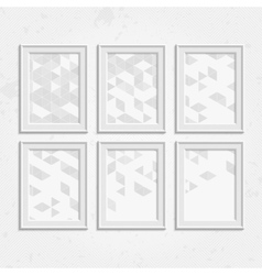 Movie clapper board set Royalty Free Vector Image