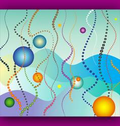 Dotpaths two Royalty Free Vector Image - VectorStock