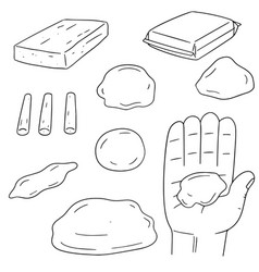 Set yoyo Royalty Free Vector Image - VectorStock