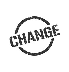 Change stamp Royalty Free Vector Image - VectorStock