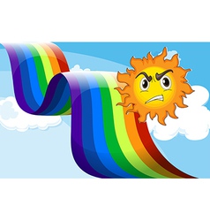 A very happy sun Royalty Free Vector Image - VectorStock