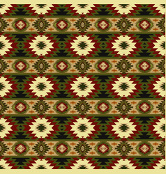 Ethnic seamless pattern aztec native american Vector Image