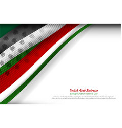 Uae color flag background Royalty Free Vector Image