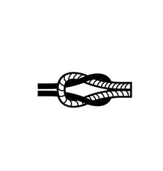 Rope knot Royalty Free Vector Image - VectorStock