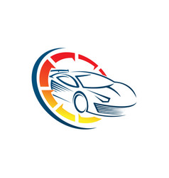 Auto car logo icon template modern sport Vector Image