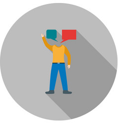 Talkative Royalty Free Vector Image - VectorStock