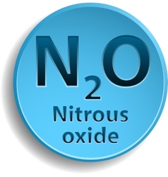 Nitrous oxide Royalty Free Vector Image - VectorStock