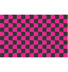 Three pink christmas balls on black background Vector Image