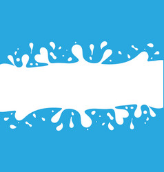 Splash icon design Royalty Free Vector Image - VectorStock