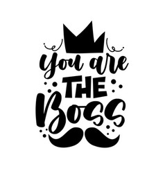 Hand lettering typography poster with phrase home Vector Image