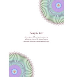 Page watermark design template Royalty Free Vector Image