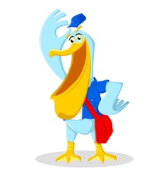 Postman bird Royalty Free Vector Image - VectorStock