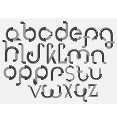 Paper abc Royalty Free Vector Image - VectorStock