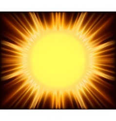 Abstract sunshine Royalty Free Vector Image - VectorStock