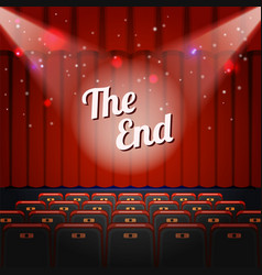 Theater concept classic scene Royalty Free Vector Image