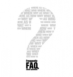 Faq Royalty Free Vector Image - VectorStock