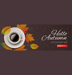 Abstract autumn defocused gold background Vector Image