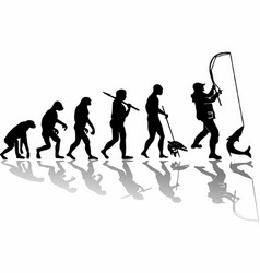Biology human evolution stages evolutionary Vector Image