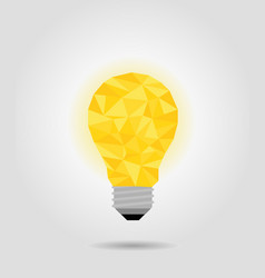 Paper bulb Royalty Free Vector Image - VectorStock