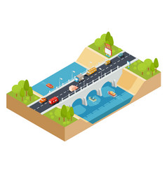 House cross section rooms plan cartoon Royalty Free Vector