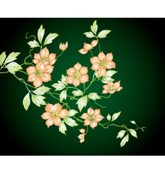 Flowers 38 graphic Royalty Free Vector Image - VectorStock