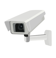 Surveillance camera Royalty Free Vector Image - VectorStock